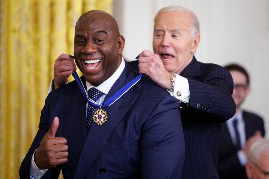 Magic Johnson reveals his American dream: 'Helping others besides yourself'