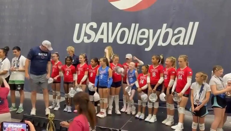 Girls' volleyball club serves up national championship
