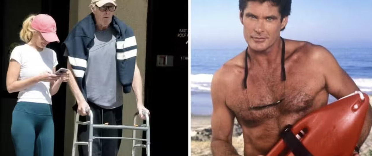 David Hasselhoff (73): ooit dé Baywatch-bink, nu met looprek