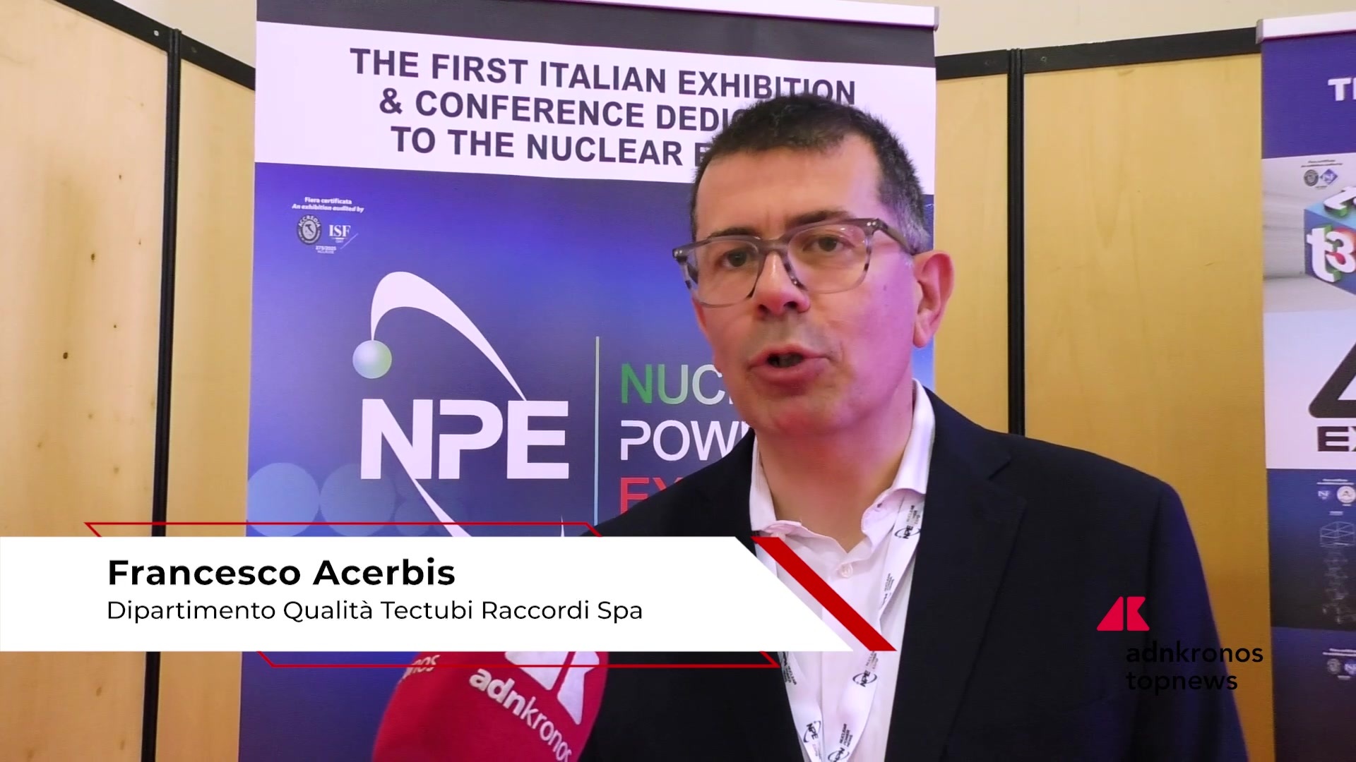 Nuclear Expo 2026: Acerbis (Tectubi Raccordi Spa), certificazione ISO ...