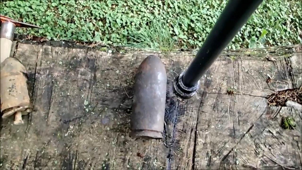 How a relic hunter’s giant magnet pick lifted a 20-pound Civil War shell