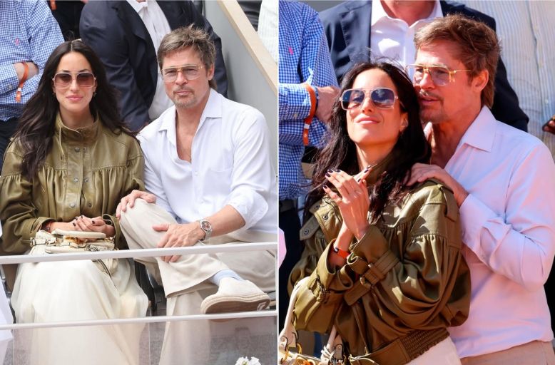 Brad Pitt and Ines de Ramon's cozy tennis outing has fans dragging ...