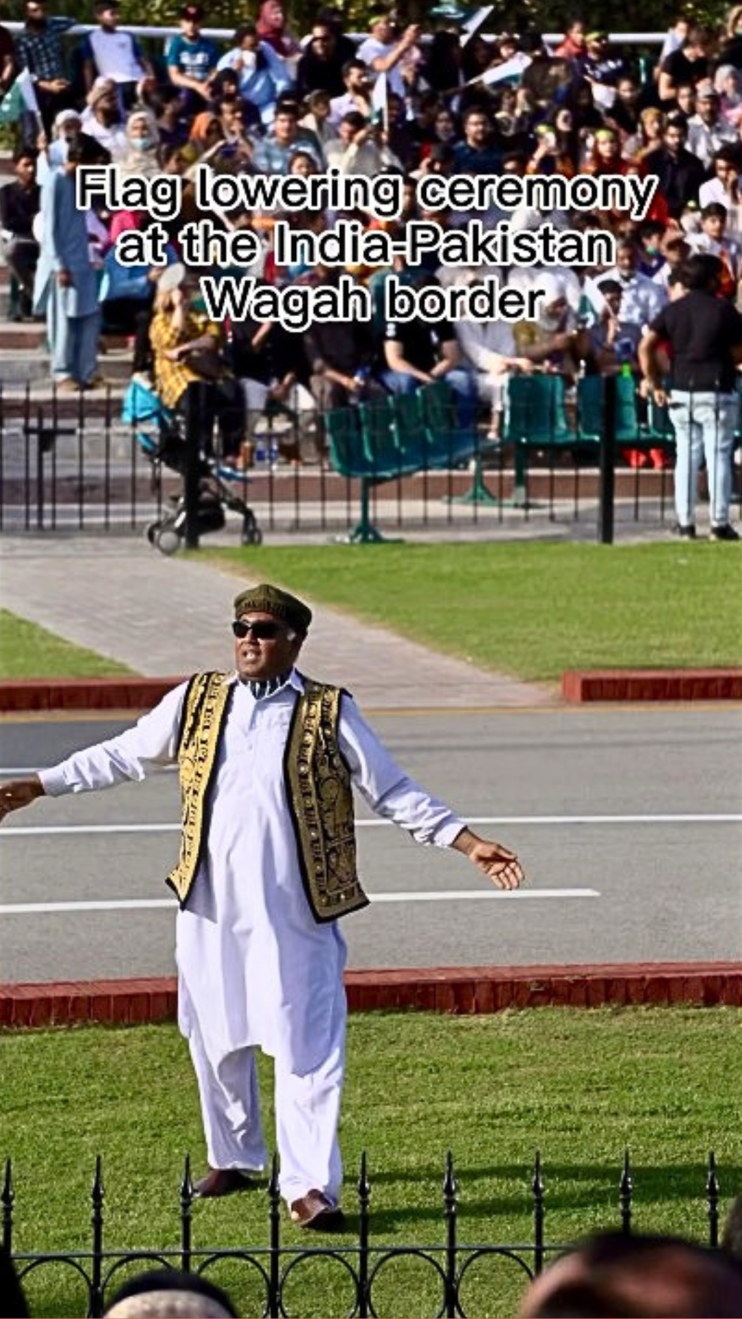 India Pakistan Wagah Border Peace Ceremony