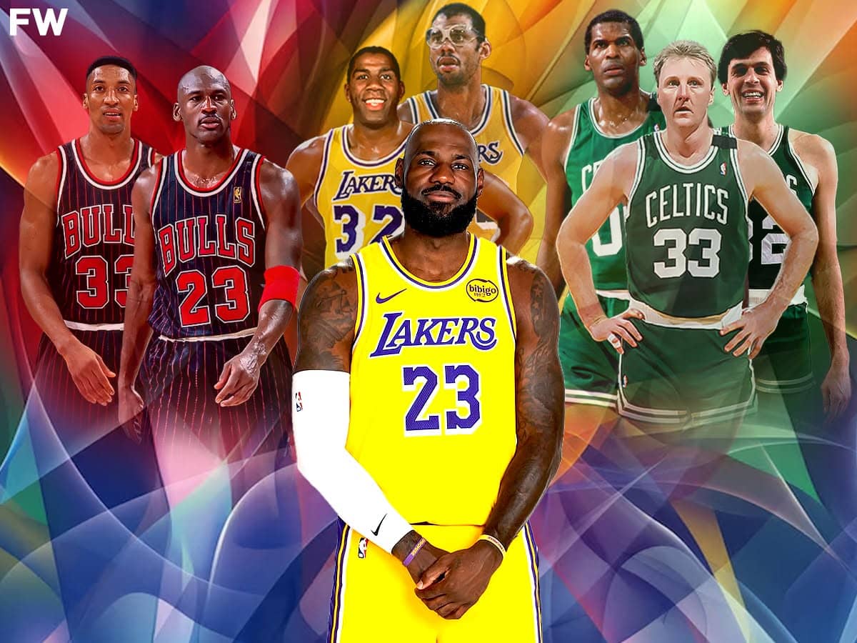 LeBron James points out Jordan, Magic, and Bird had Hall of Fame ...