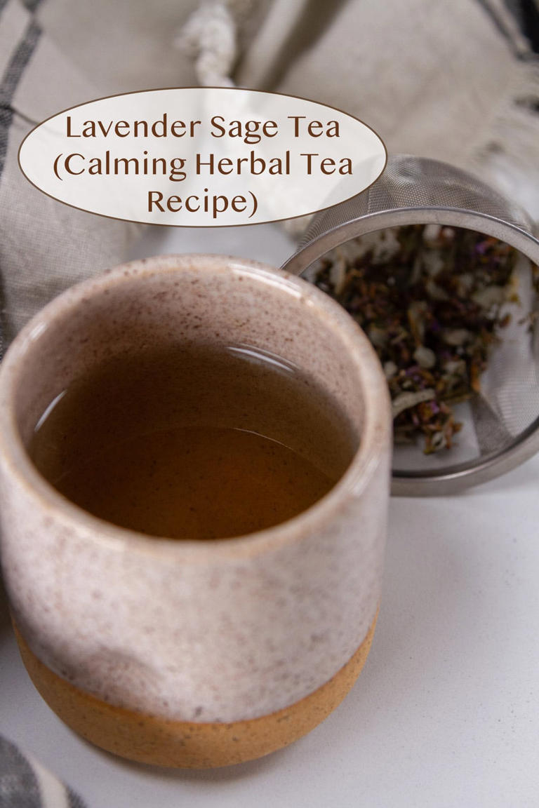 Sage lavender tea