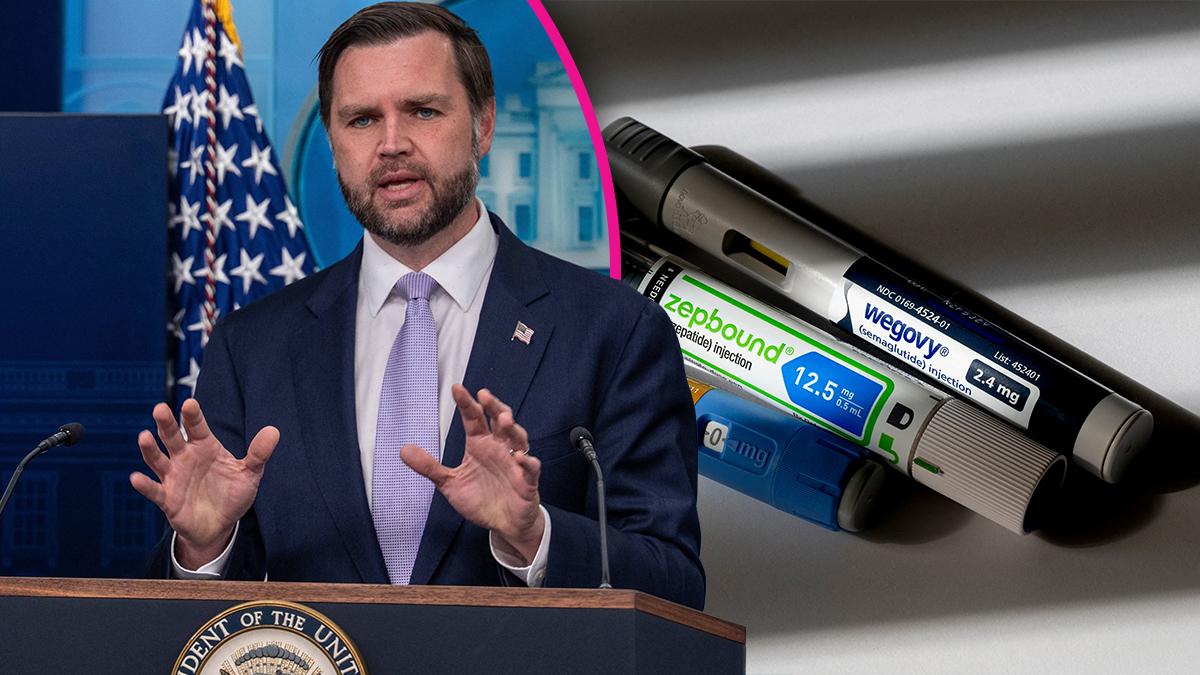 'Emaciated' J.D. Vance Sparks GLP-1 Rumors as Photo Exposes Vice ...