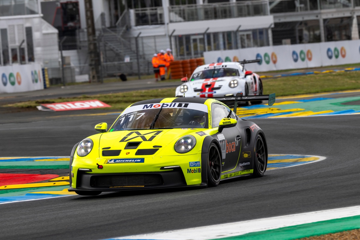 Porsche Cup: Fantin lidera TL1 em Le Mans à frente de Giassi