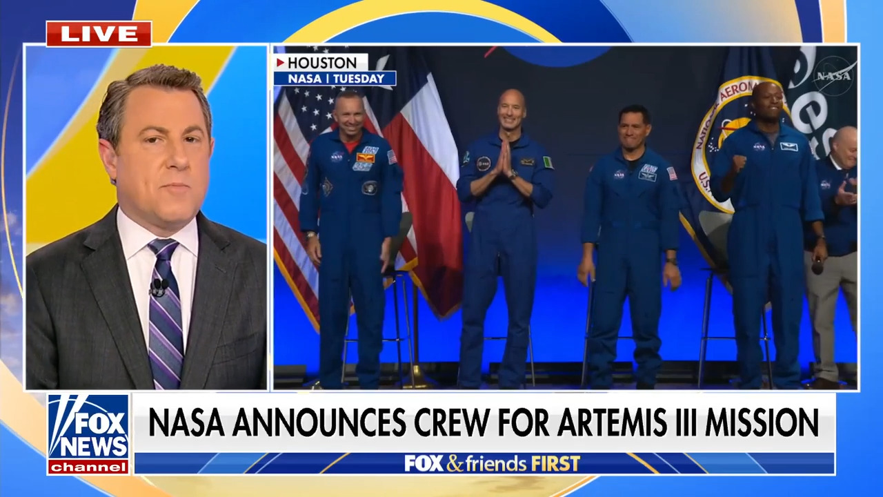 NASA announces Artemis III mission crew for lunar journey