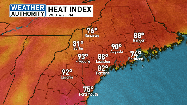 Hot, humid Wednesday with chances for developing showers and thunderstorms