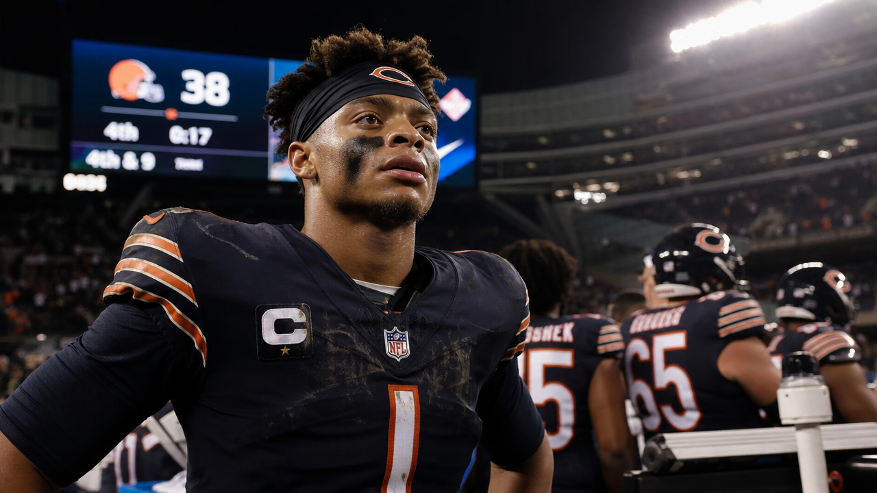 Justin Fields benched, traded, and thrust into chaos as NFL dreams ...