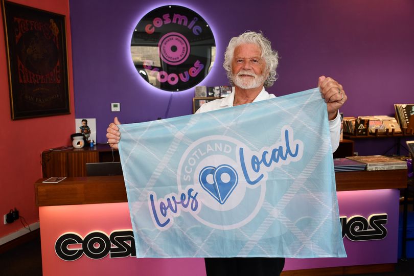 Independent Lanark record shop boss backs Scotland Loves Local Week