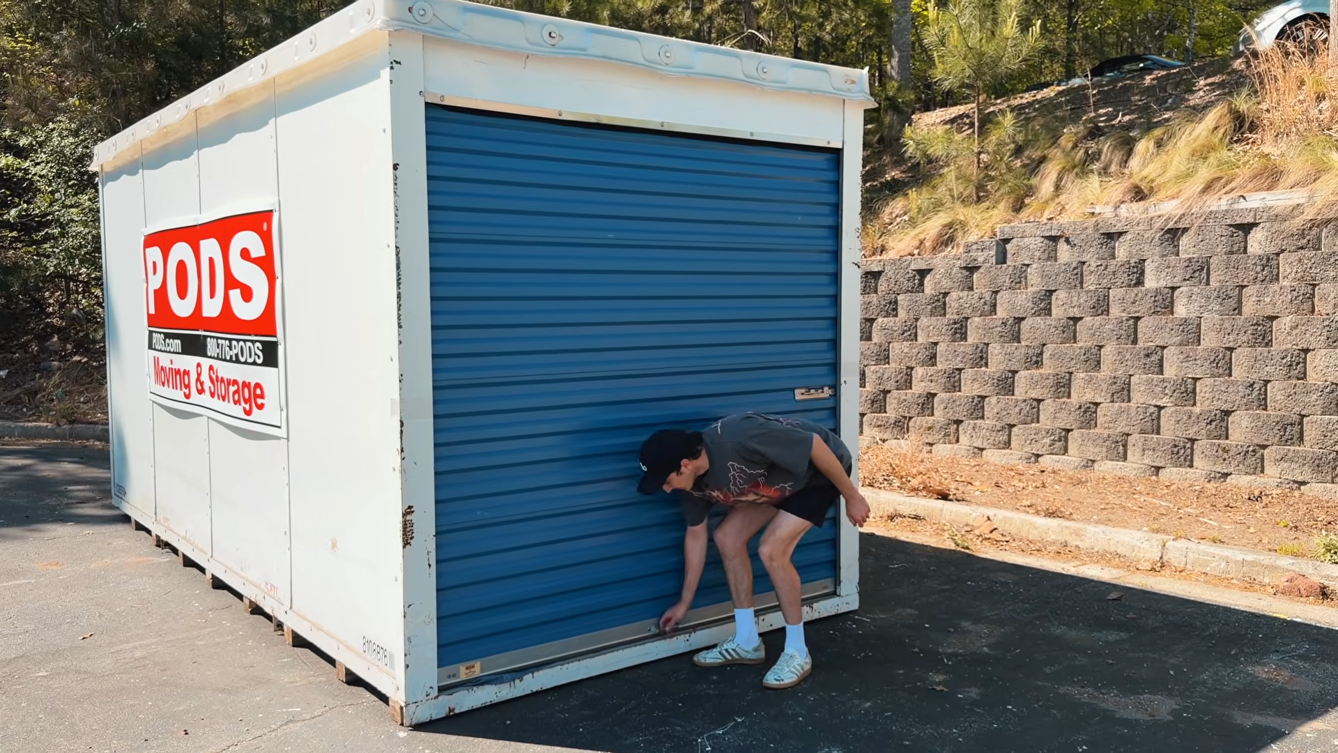 Watch what happens when you open an abandoned container that belonged ...