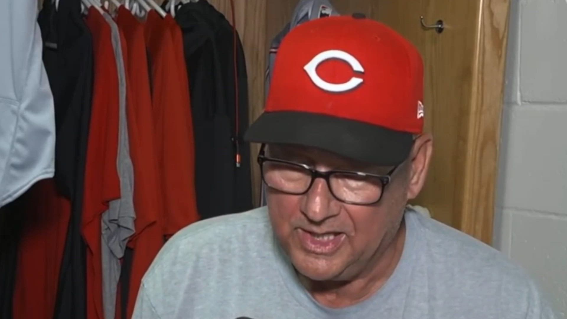 Terry Francona postgame interview after Reds walkoff win over Padres