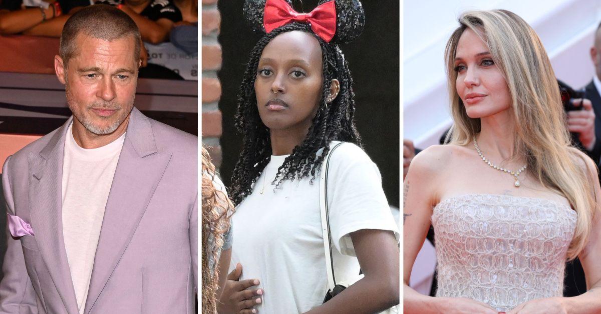 Brad Pitt and Angelina Jolie's daughter Zahara moves to drop father's ...