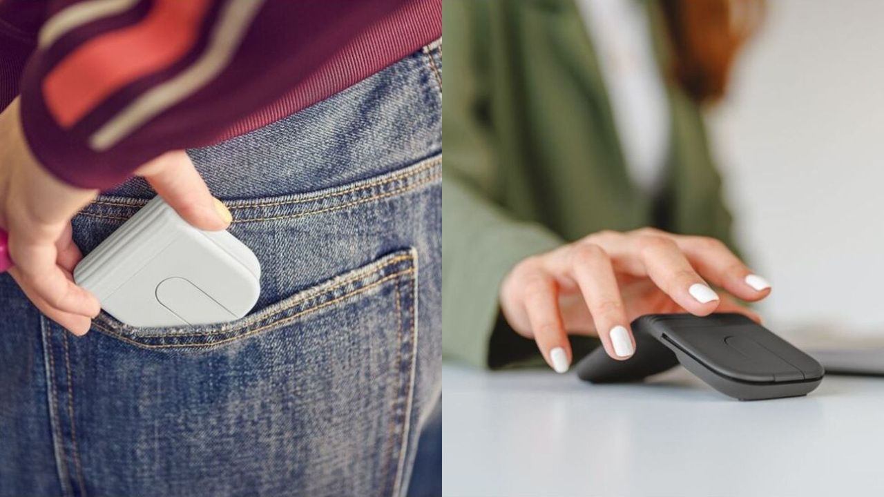 Logitech launches a foldable mouse for workers on the move