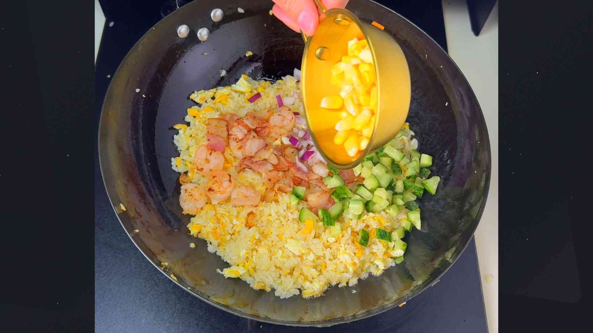 Two shrimp egg fried rice recipes that shocked me