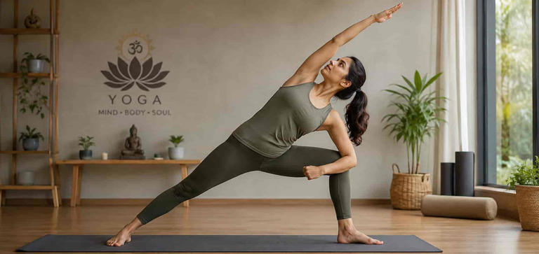 Learn to do parsvakonasana yoga: Benefits and tips to improve your pose