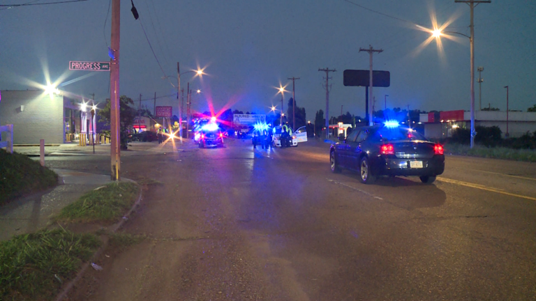 Crash involving MPD car causes road closure