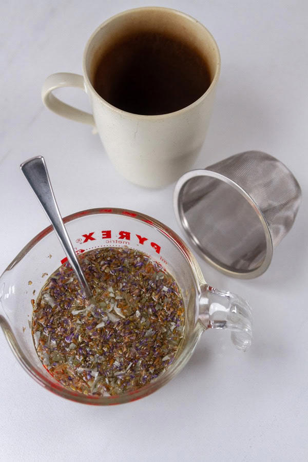 Sage lavender tea