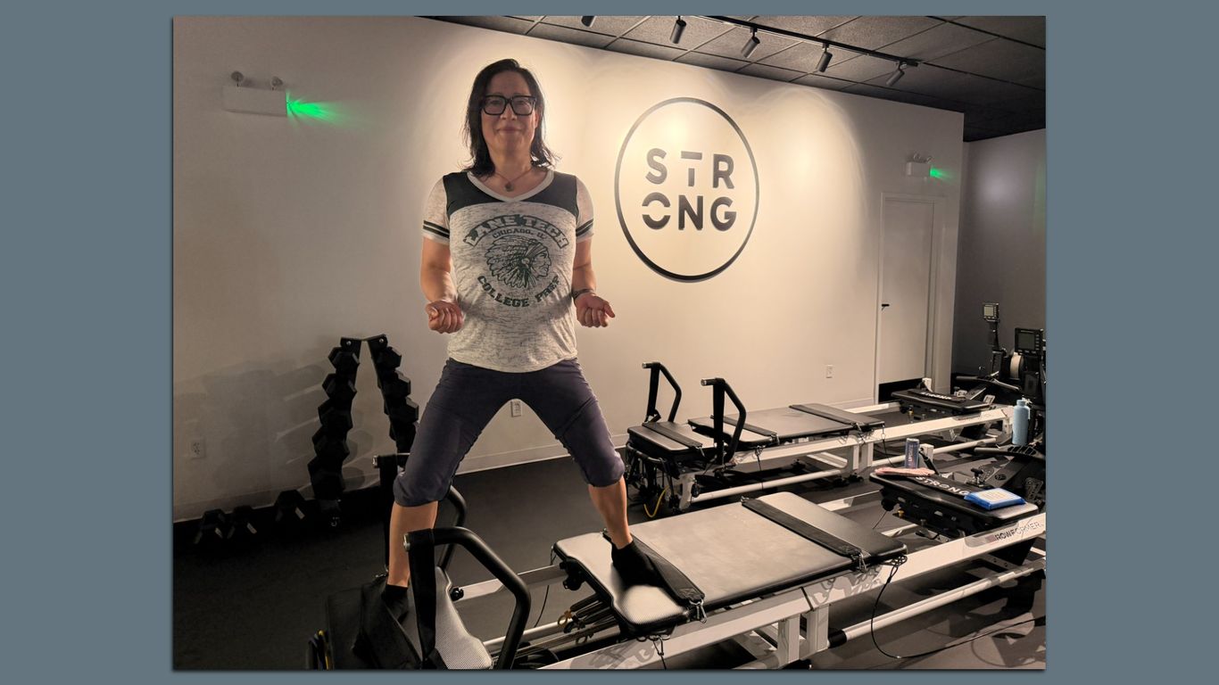 Trying out Chicago's new Pilates rowformer class