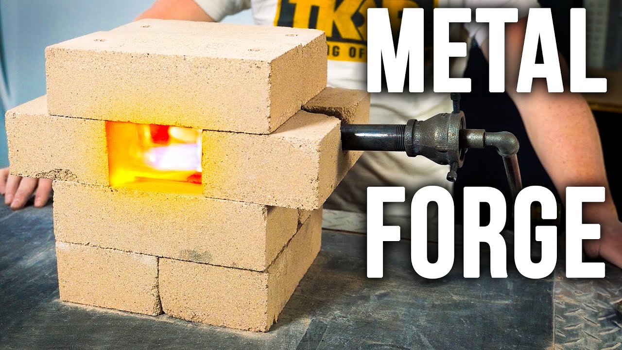 DIY mini metal forge with no welding