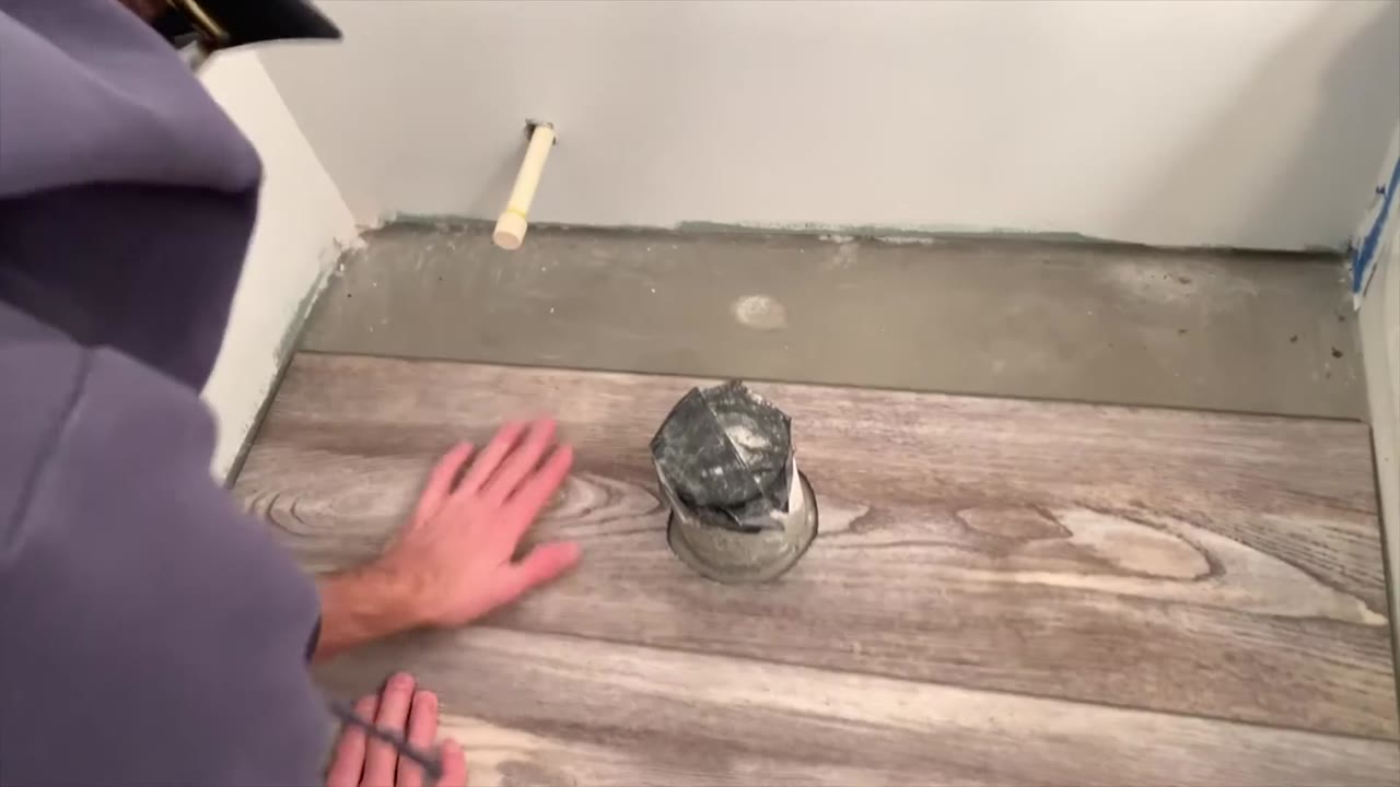 Watch this before installing LVP in a basement bathroom