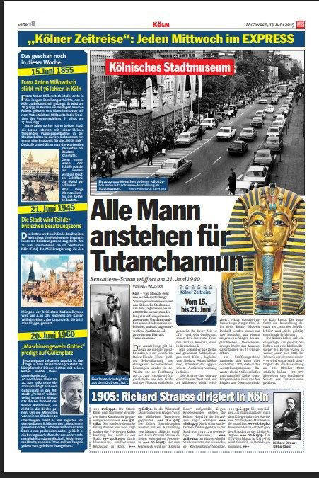 Kultladen Balloni: Schreck in Köln: „Gott“ Tutanchamun als Witzfigur
