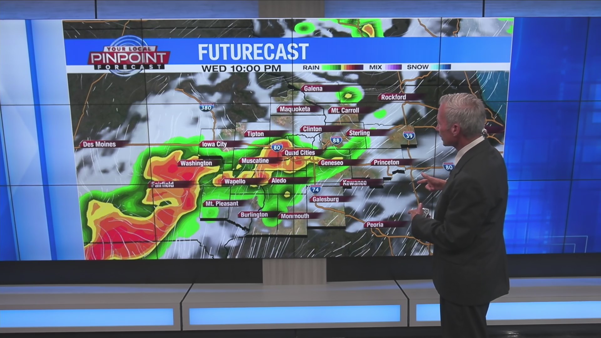 Severe weather later today and tomorrow in the QCA