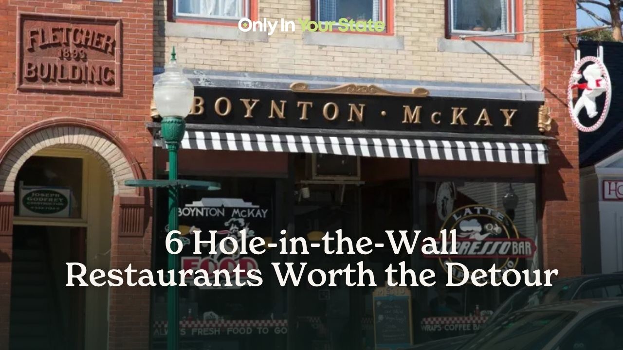 6 hole-in-the-wall restaurants in the US worth the detour