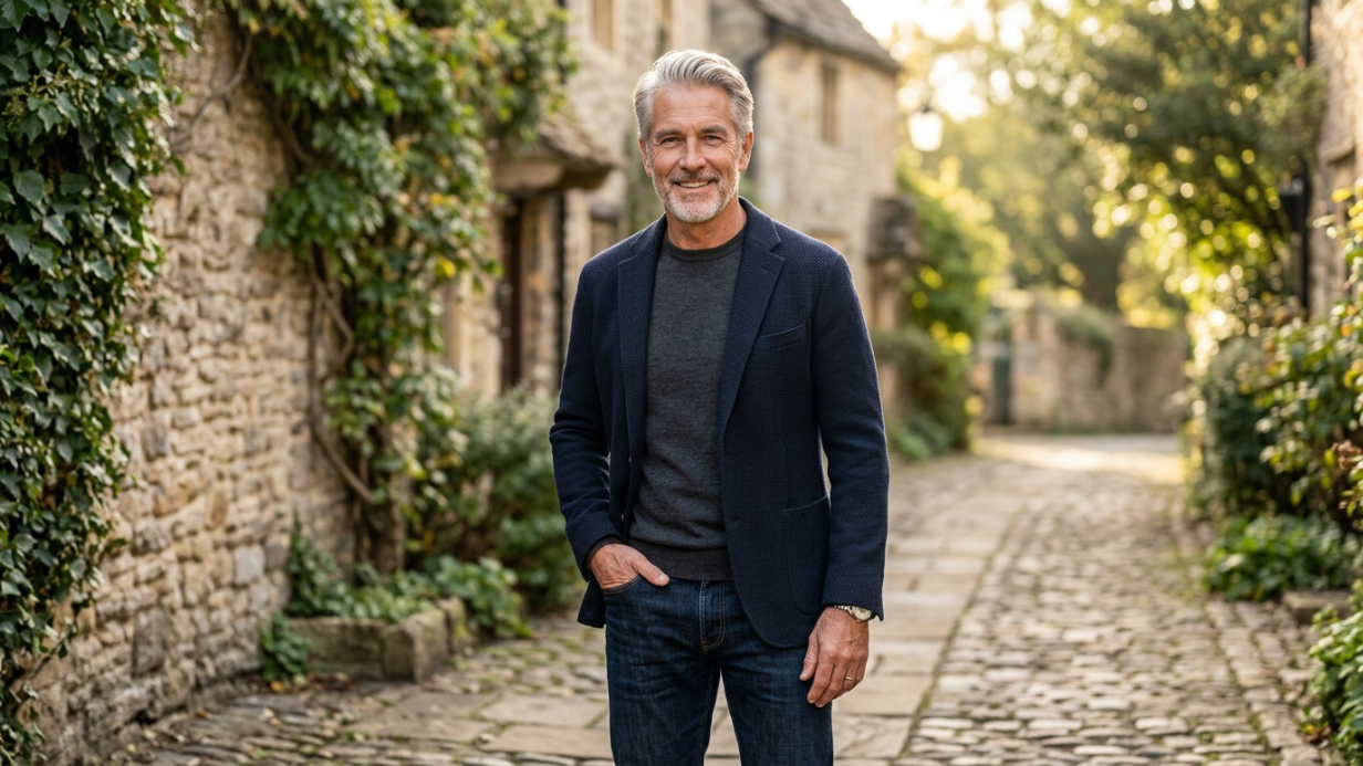 How men can embrace and style grey hair with confidence