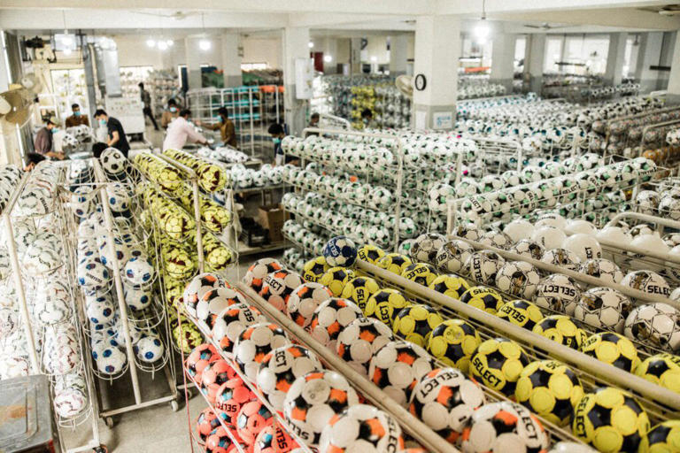 Inside the city making 70% of the world’s footballs – including 2026 ...