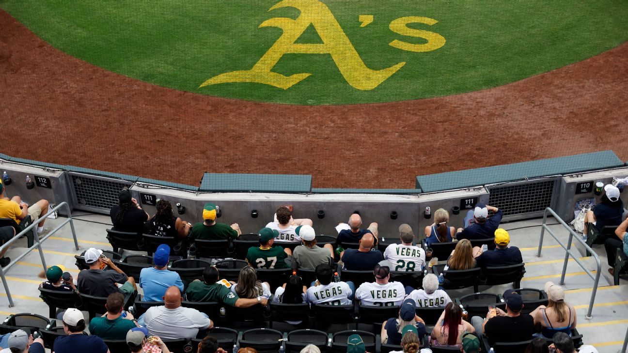 The A's Vegas debut felt a lot like West Sacramento with extra glitz