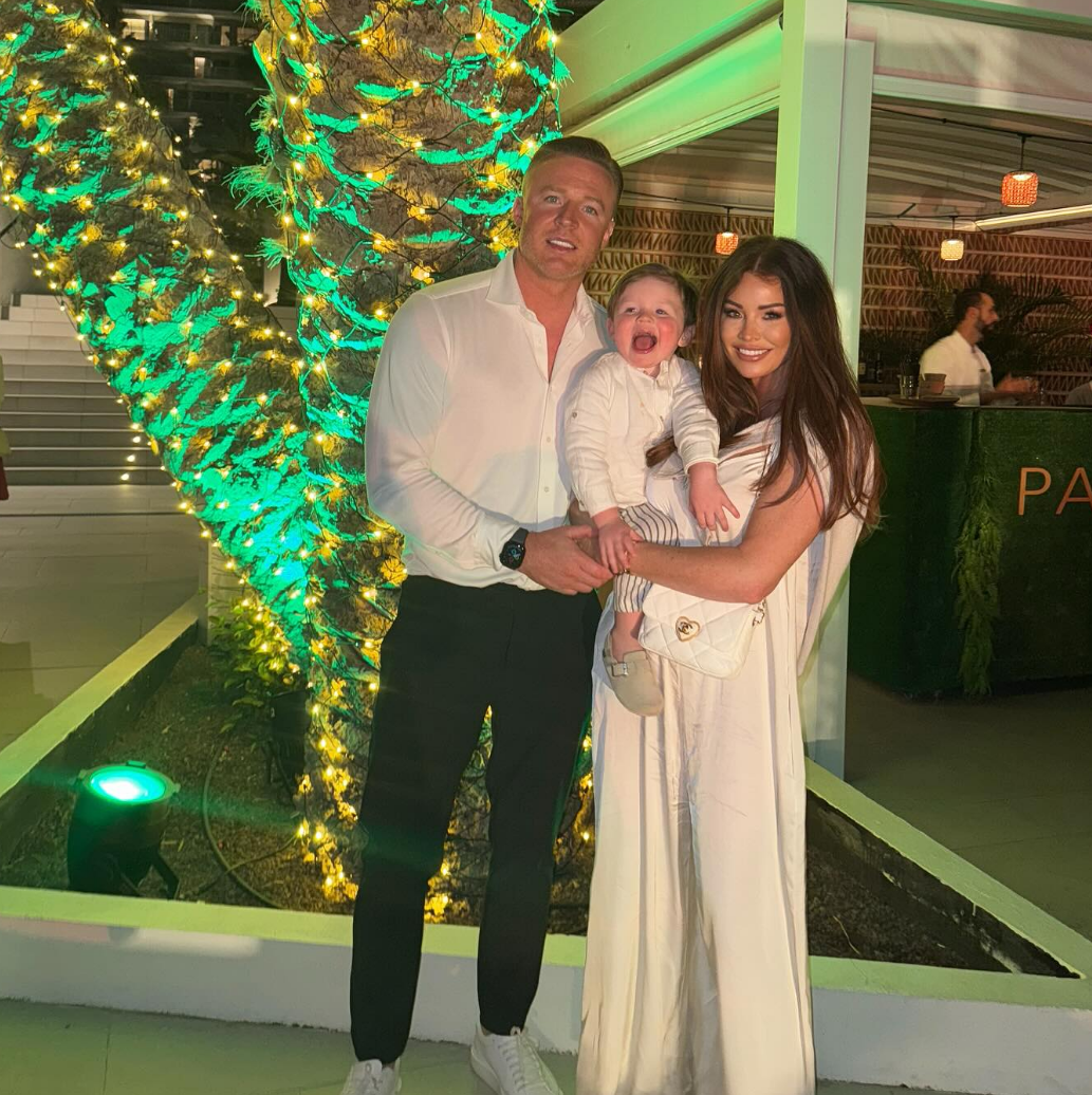 Jess Wright's son 'catapulted' off bouncy castle in freak accident