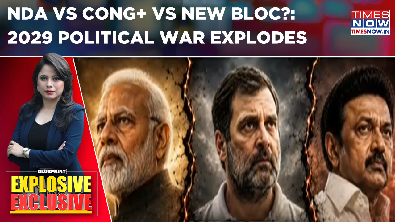 Three-way battle for 2029? NDA, Congress & now new bloc prepare for ...