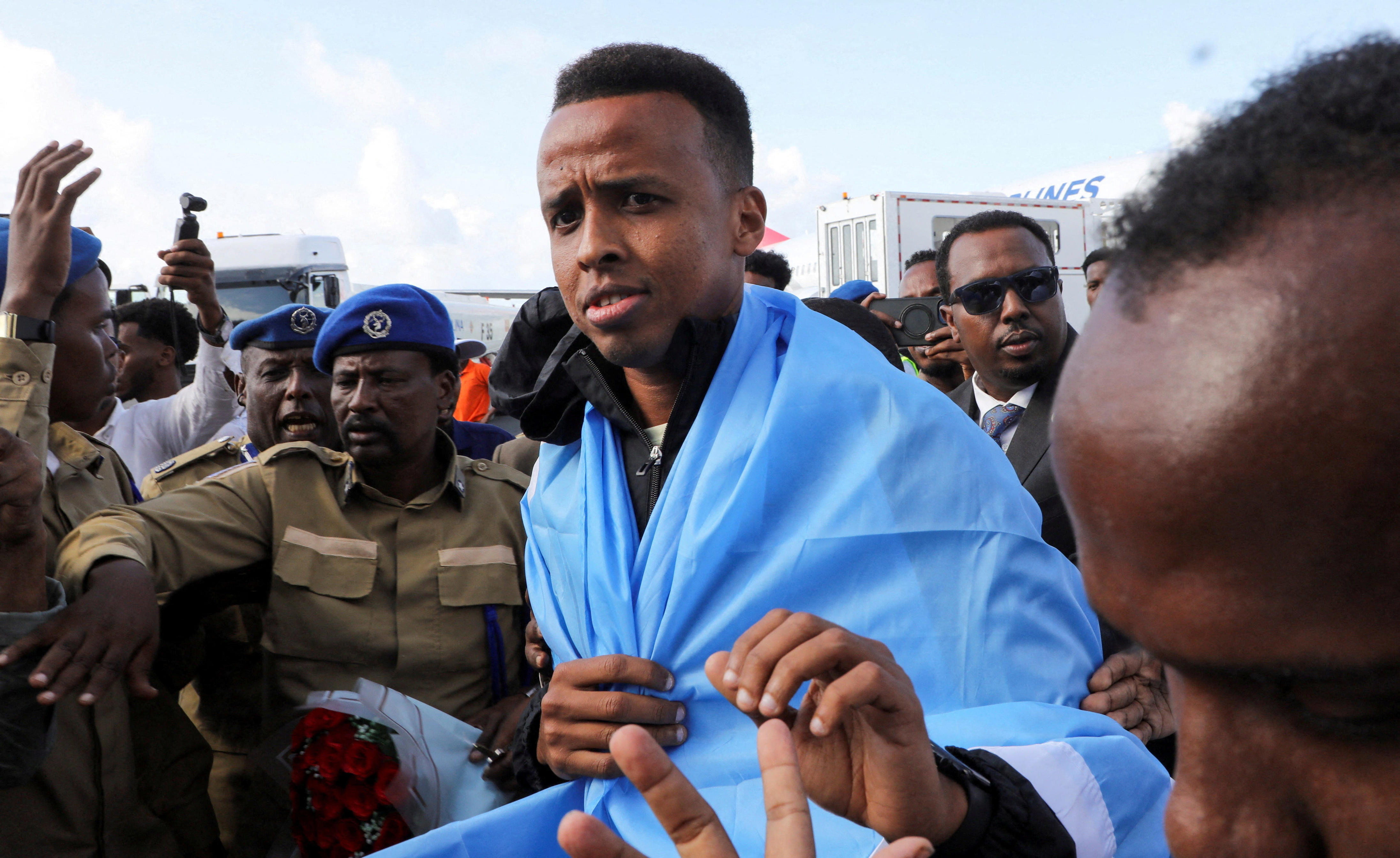 Somali ref Omar Artan gets hero's welcome after entry blocked for World Cup