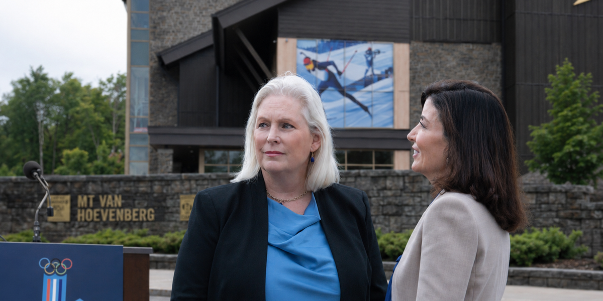Senator Kirsten Gillibrand and Governor Kathy Hochu: Lake Placid-NYC ...