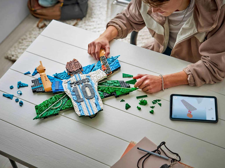 Lego celebrates Messi ahead of his final World Cup