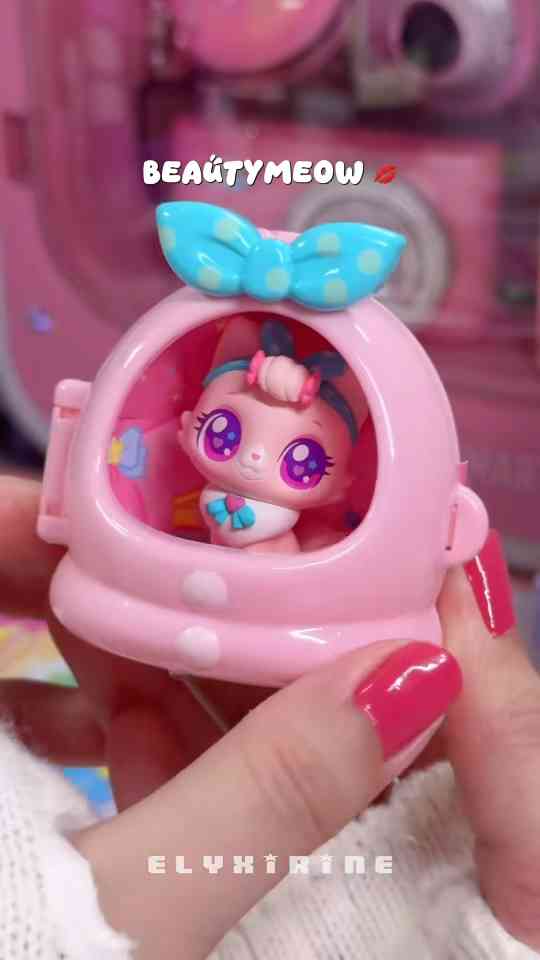 Cute virtual pet pad with adorable new cat figures