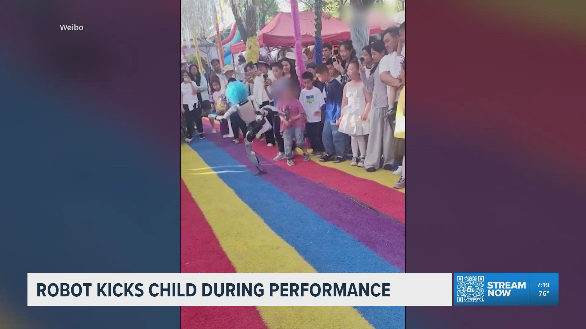 Robot kicks child during martial arts performance | The Daily Brew