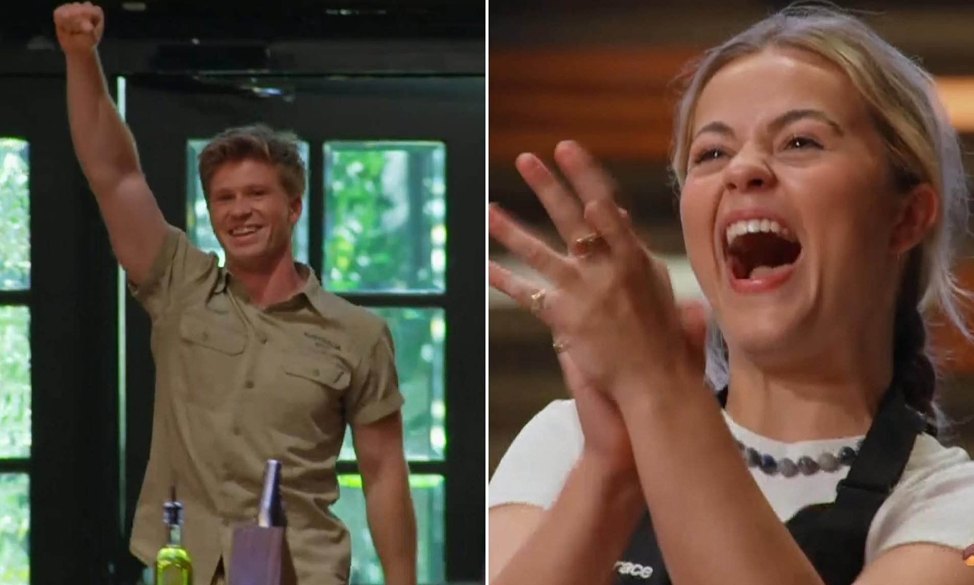 MasterChef contestants swoon over guest judge Robert Irwin as fans call ...
