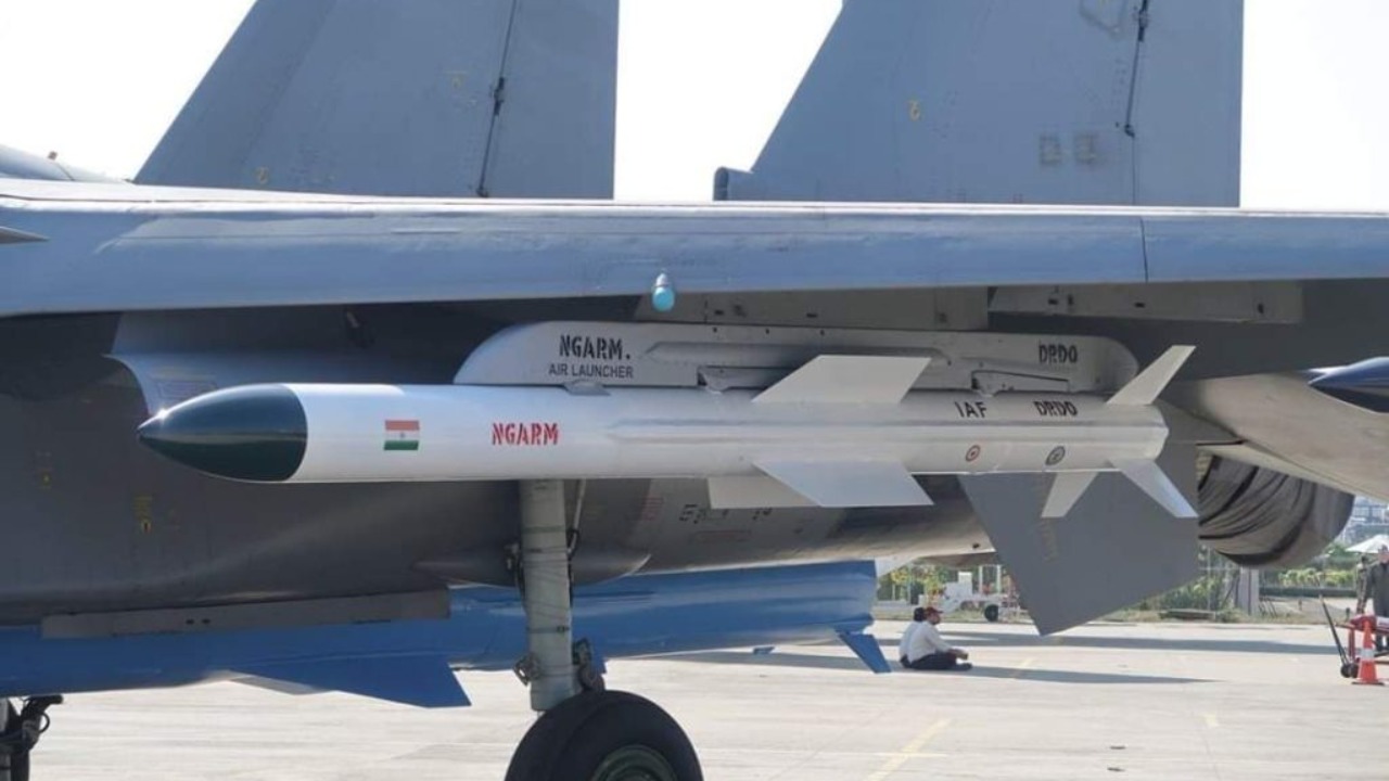 India test-fired its RudraM-II from a Su-30, a Mach 5.5 missile built ...