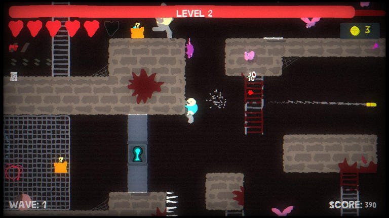 Every detail of Blood Dungeon looks slapdash, but its mix of platformer ...