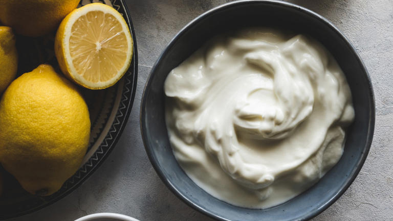 Lemon is the ingredient you need to give Greek yogurt a sour cream taste