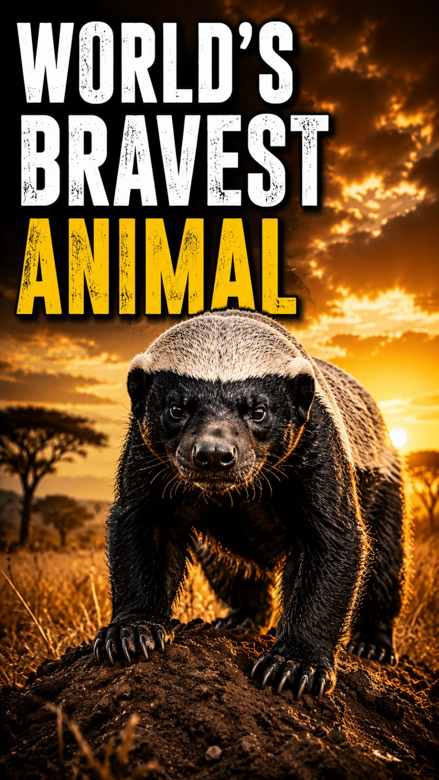 Honey badger - the world's most fearless animal