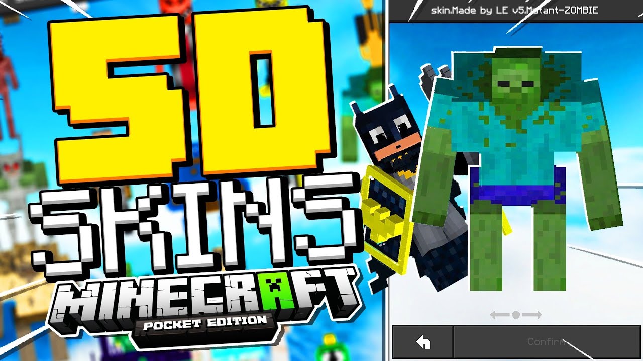 5D skins in MCPE! (Minecraft Bedrock Edition)