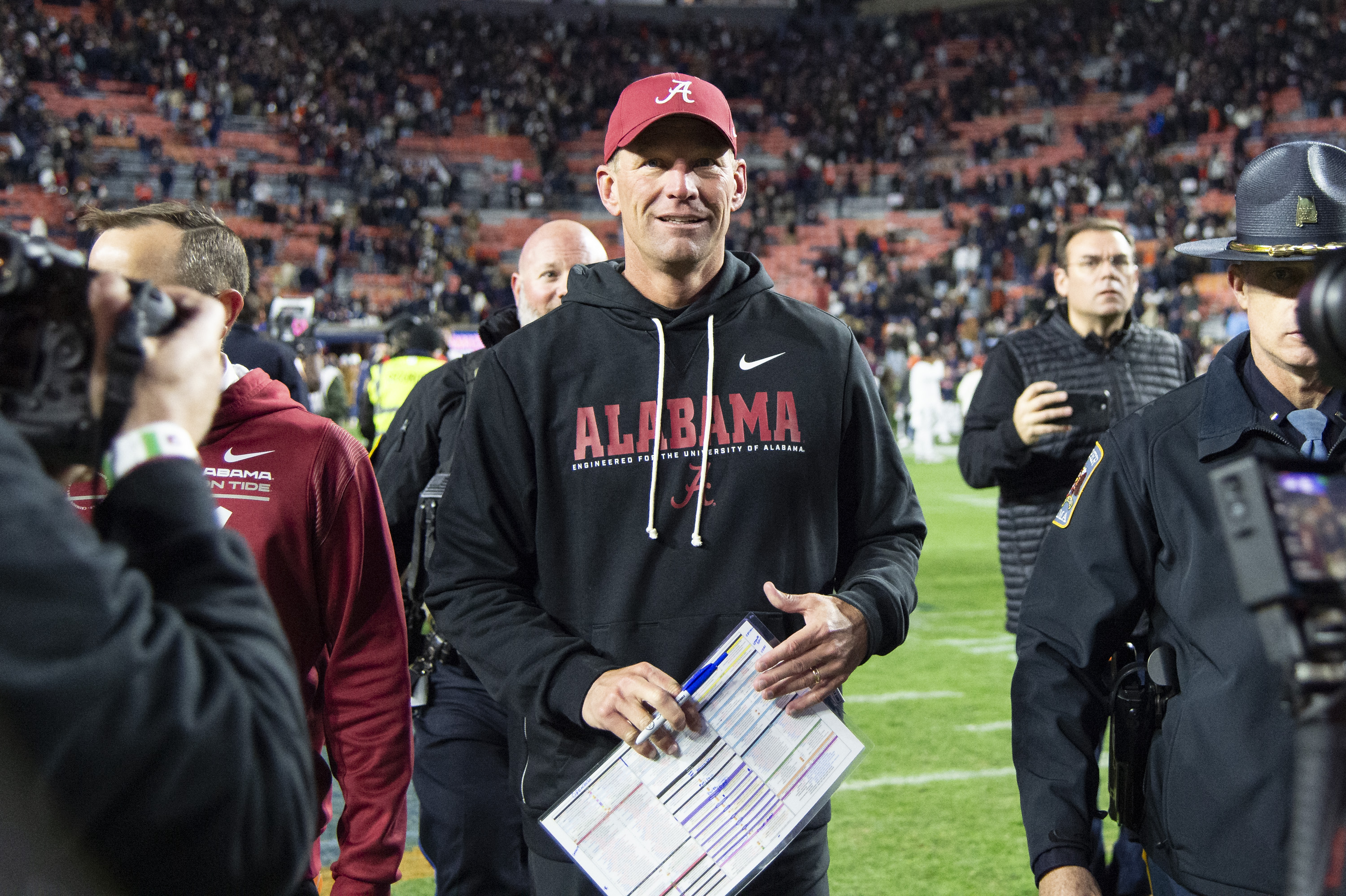 Alabama QB commit Elijah Haven’s father leaves official visit with one ...