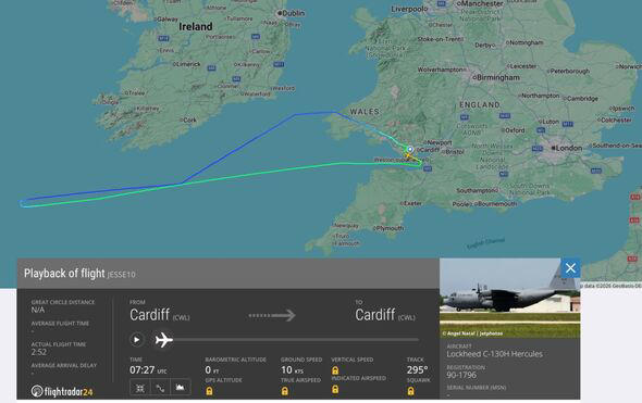 US Air Force plane declares mid-flight emergency after taking off from ...