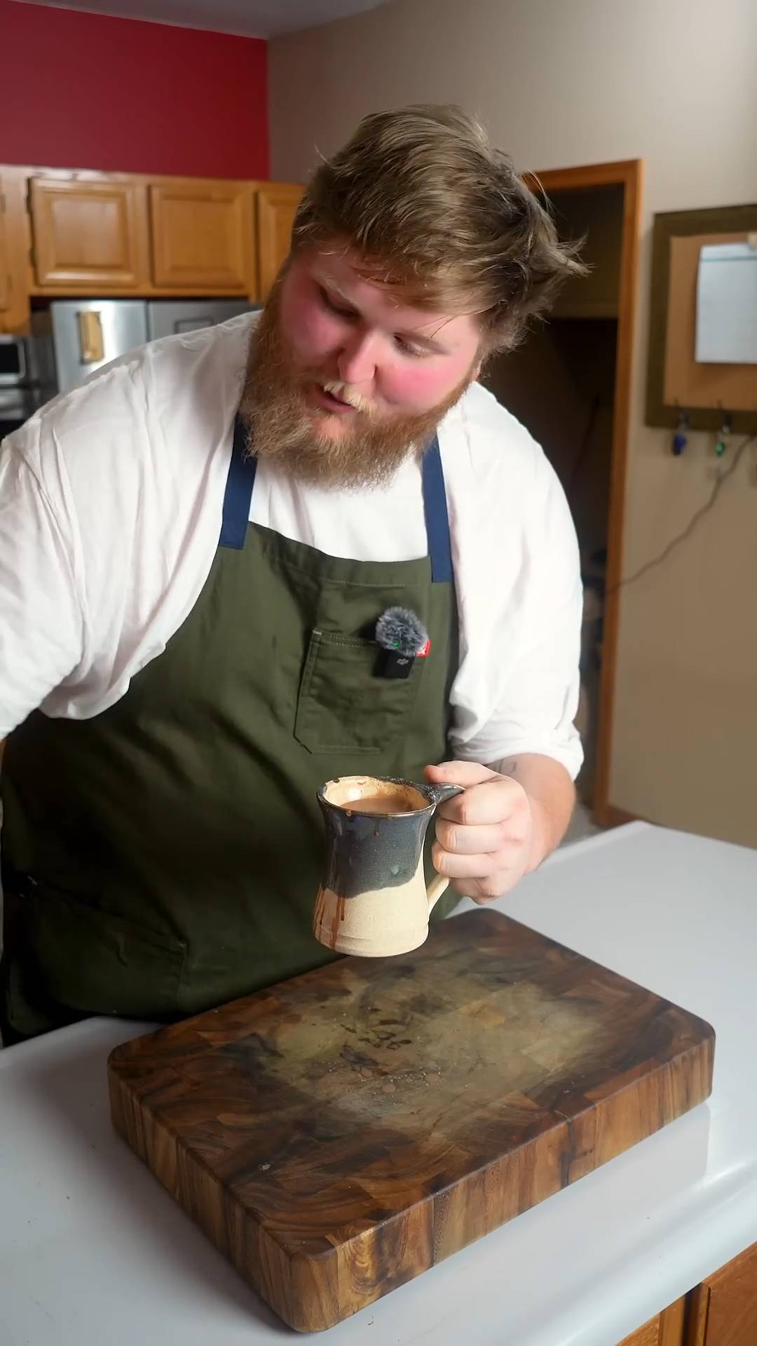 Thick hot chocolate for cold winter nights
