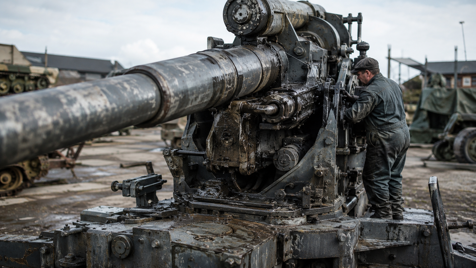 Restored German guns that terrified Allied tank crews