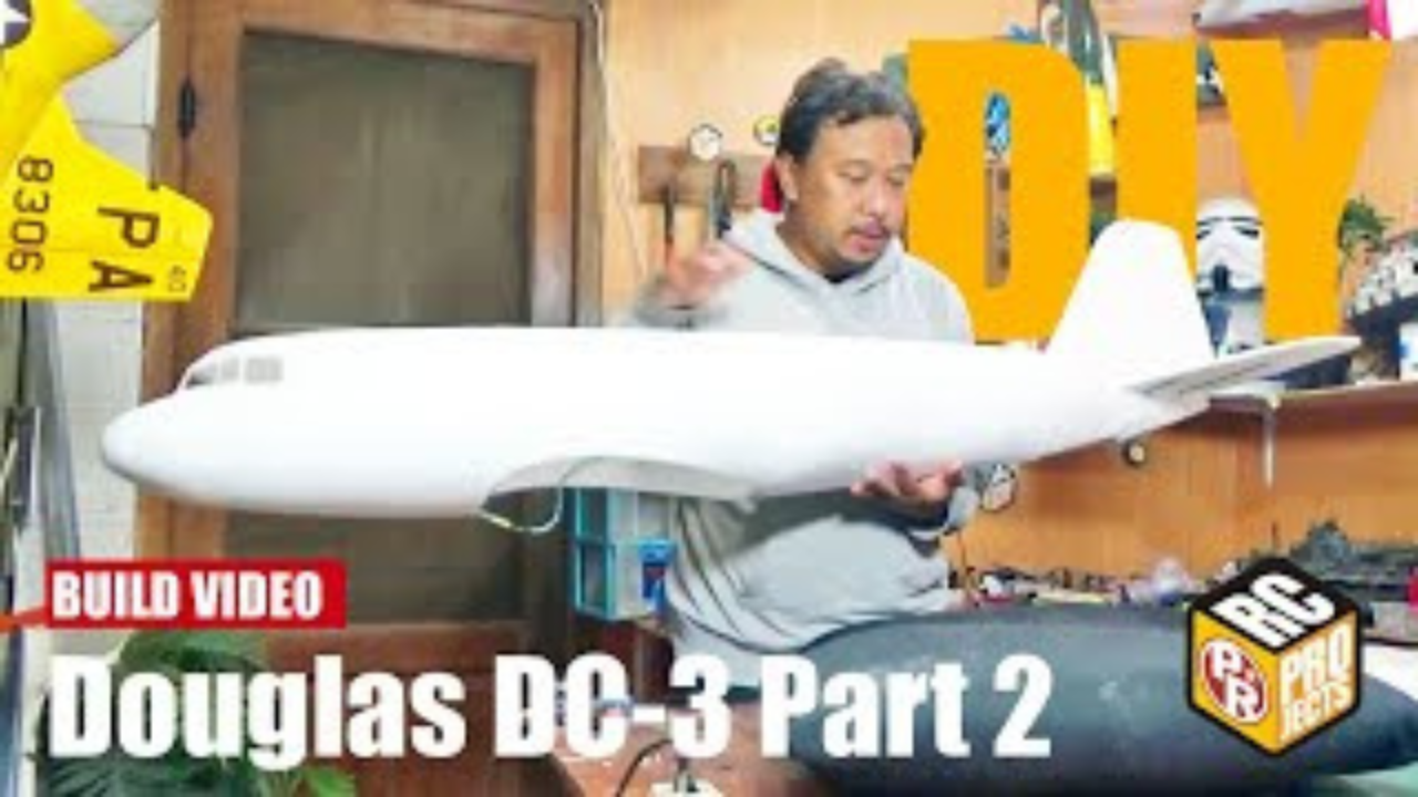 Building an RC Douglas DC-3 part 2